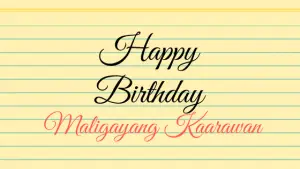 How To Say "Happy Birthday" In Tagalog - FilipiKnow