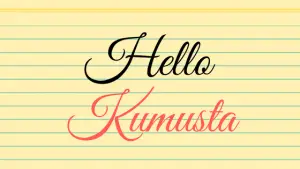 How To Say "Hello" In Tagalog - FilipiKnow