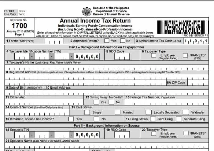 Breanna Itr Form 2316 Free Download