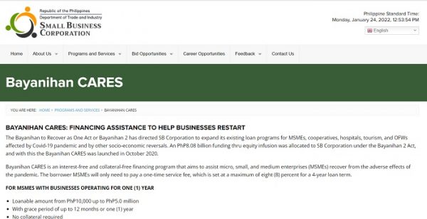 How To Get a Government Loan for Small Businesses in the Philippines ...