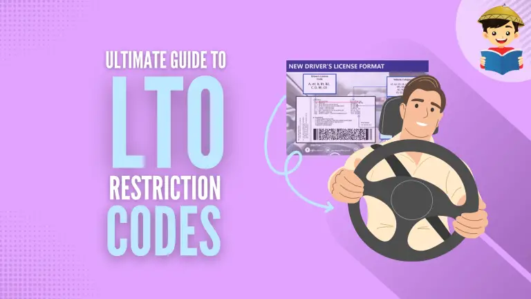 LTO Restriction Codes 2023: A Definitive Guide - FilipiKnow