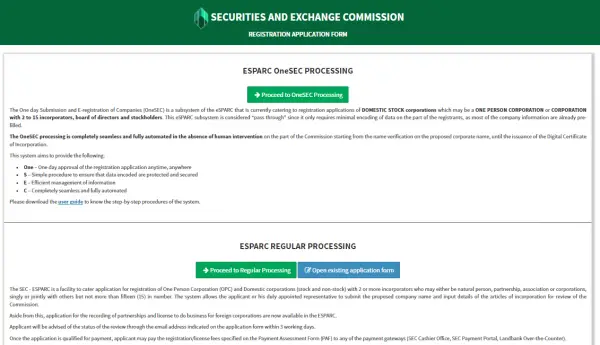 How To Register Business Name in SEC Online: A Guide for Corporations ...