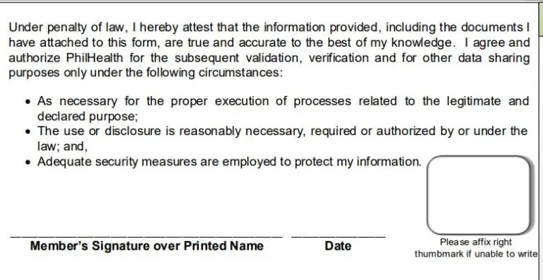 How To Fill Out PhilHealth Form (With Pictures) - FilipiKnow