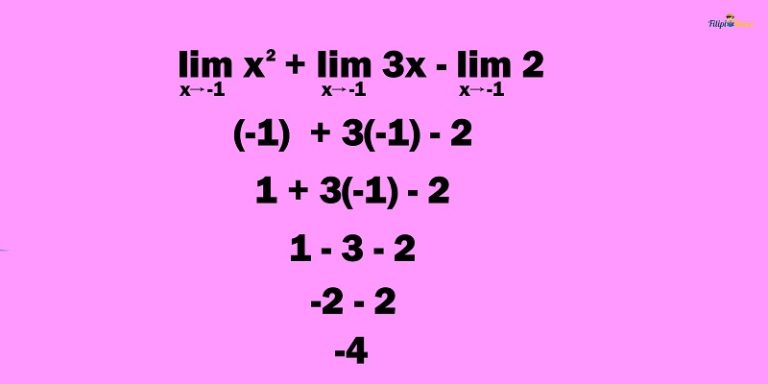 Evaluating Limits in Calculus - FilipiKnow
