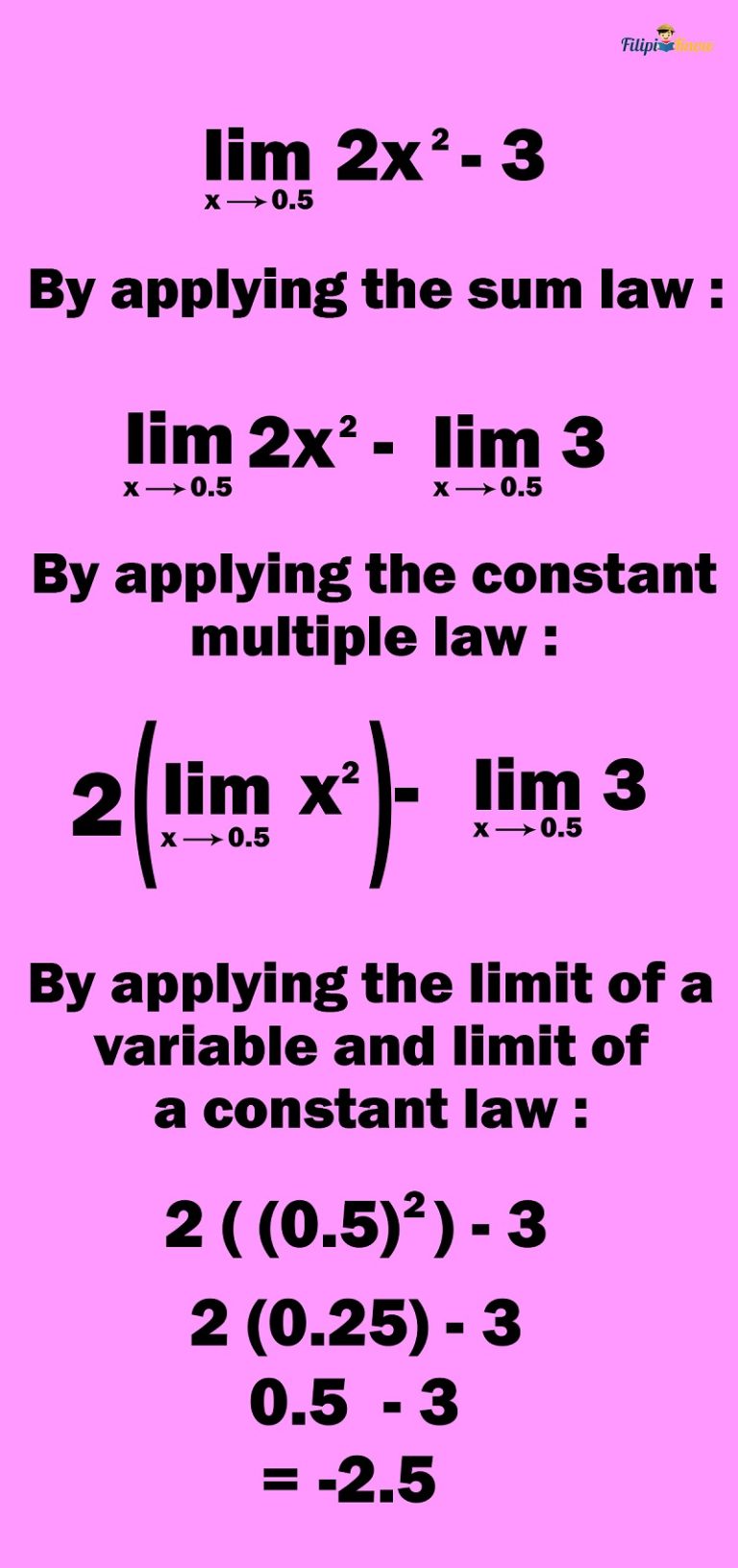 Evaluating Limits in Calculus - FilipiKnow